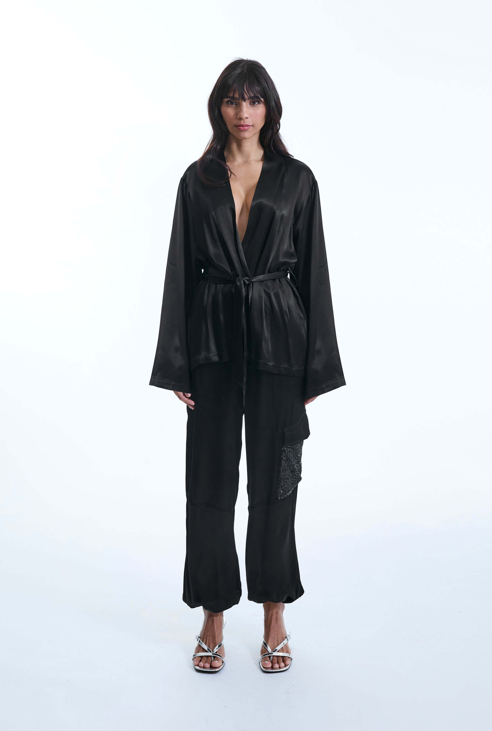 Belted Tulle Jacket | Elegant & Chic Tulle Jacket with Waist-Cinching ...